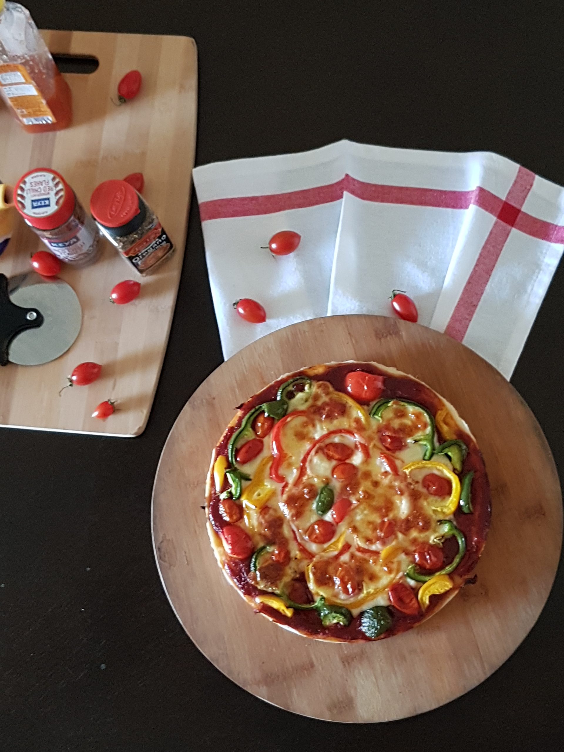 Homemade Pizza from Scratch | Eggless Baked Goodies
