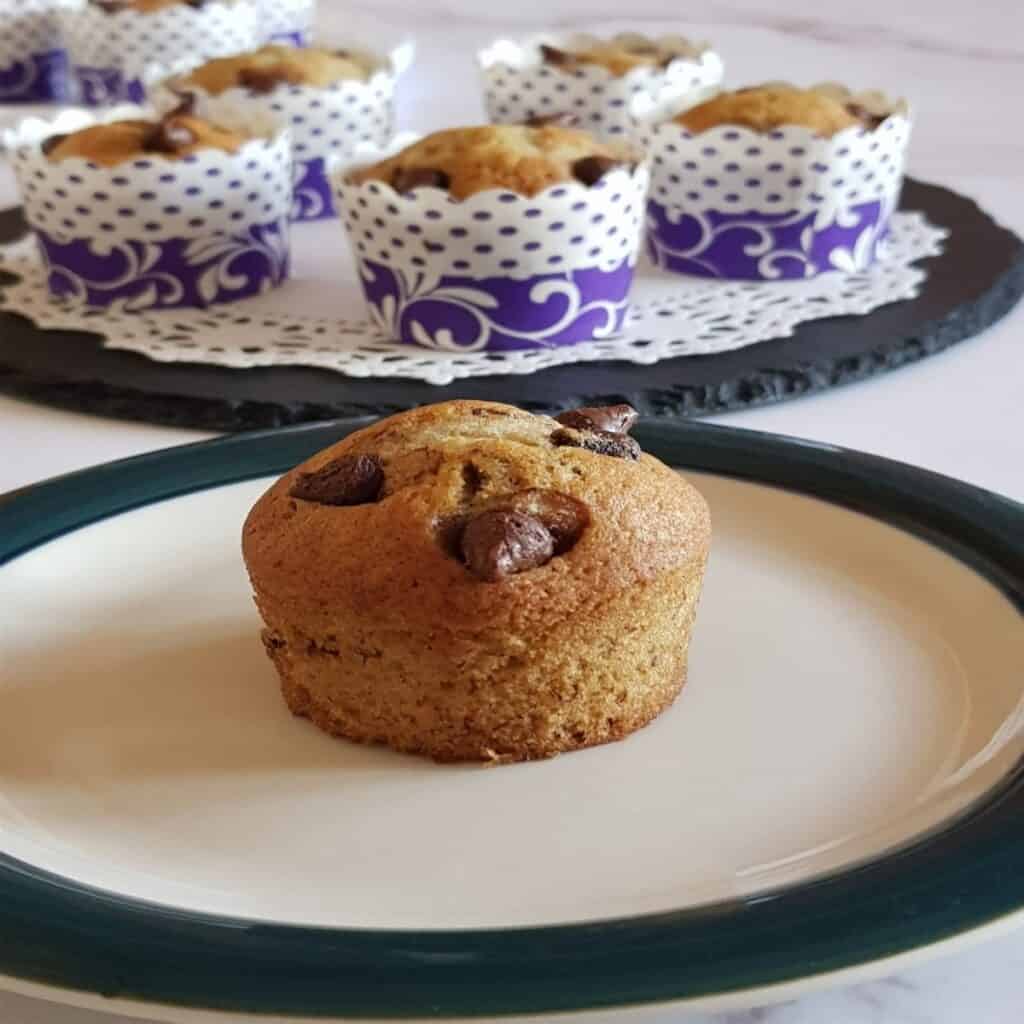 Double Chocolate Muffins/ Easy Bakery-Style Chocolate Chip Muffins