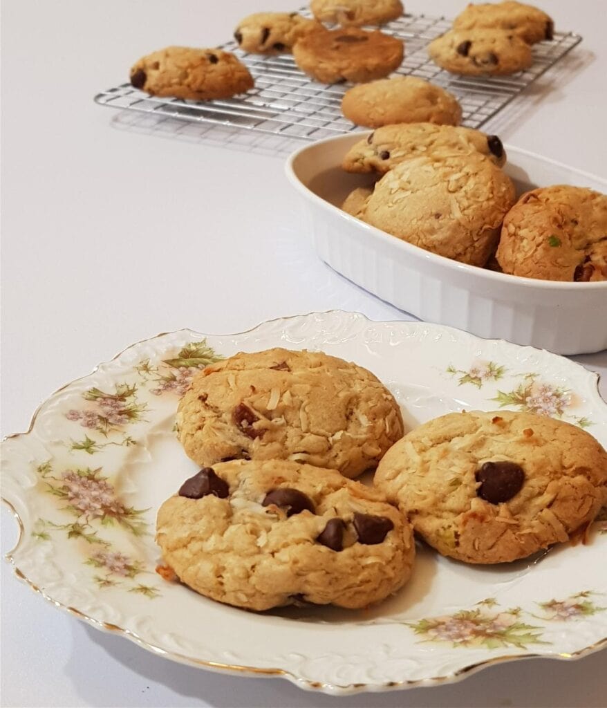 Easy Chocolate Chip Coconut Cookies (Soft & Chewy)